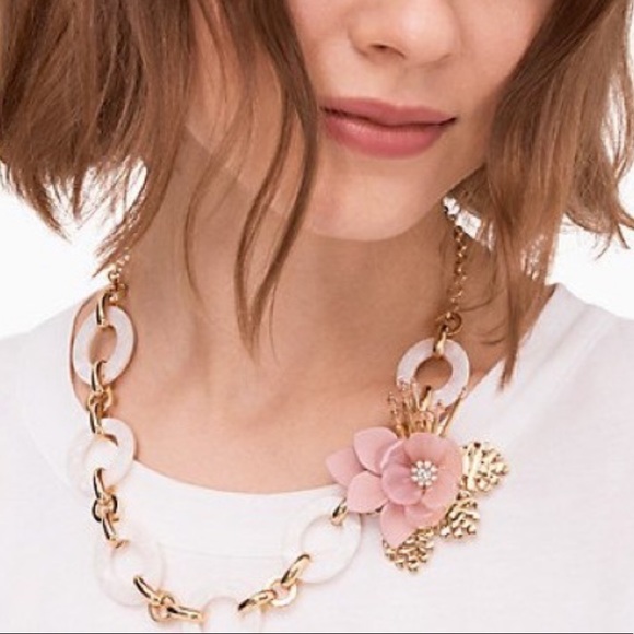kate spade | Jewelry | Kate Spade Slice Of Stone Statement Necklace ...